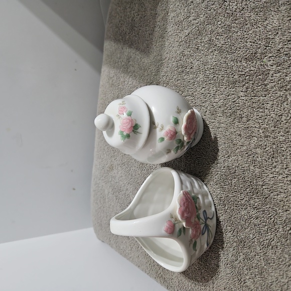 Source Unknown | Art | Beautiful Vintage Porcelain Basket With Flowers ...